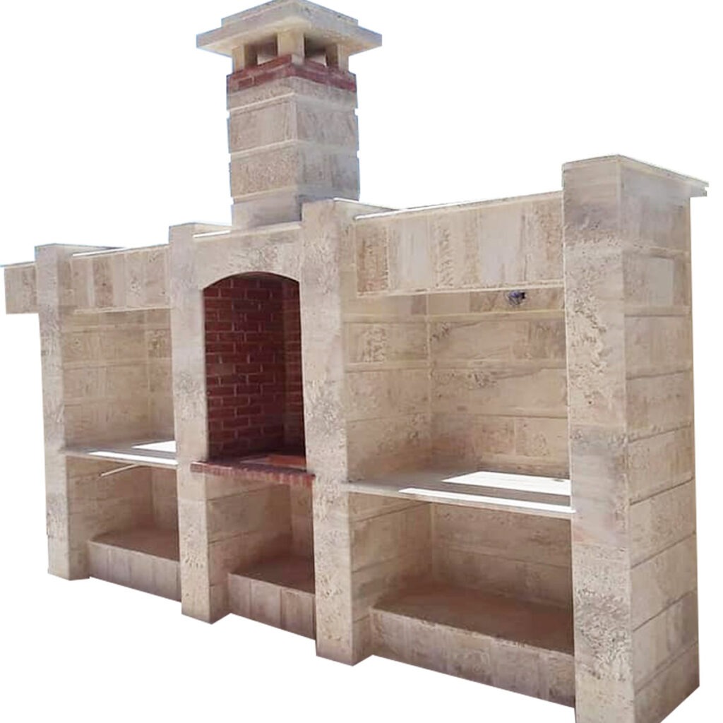 Grand Barbecue Extérieur En Pierre (GBEP10)