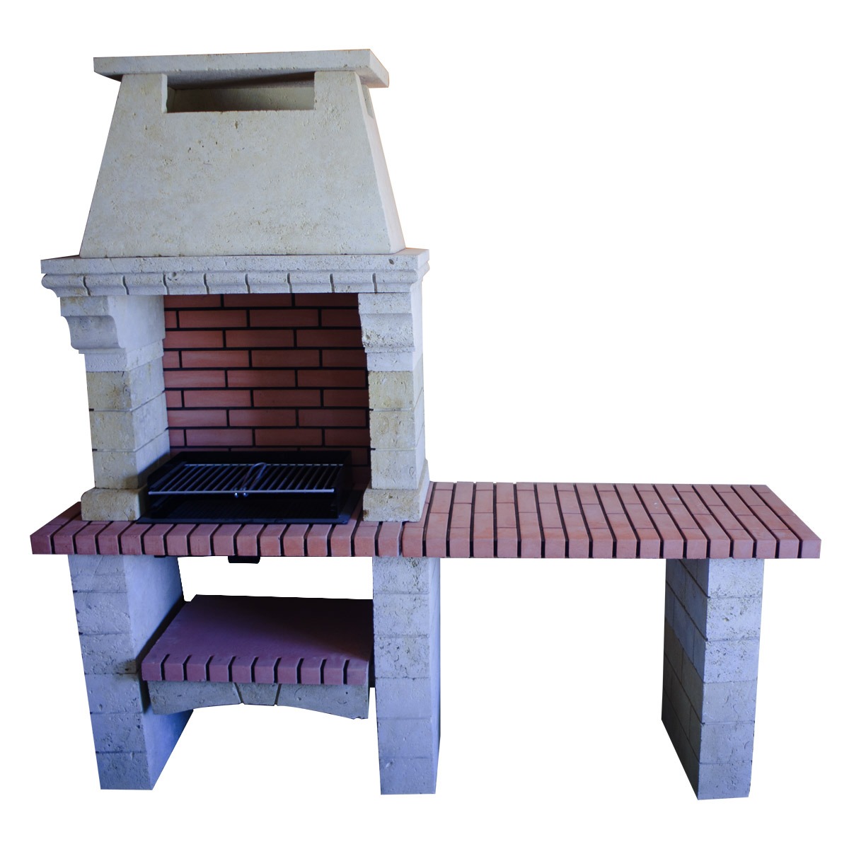 Barbecue Fixe Avec Plan De Travail BFPL11 | Miyado Cuisine