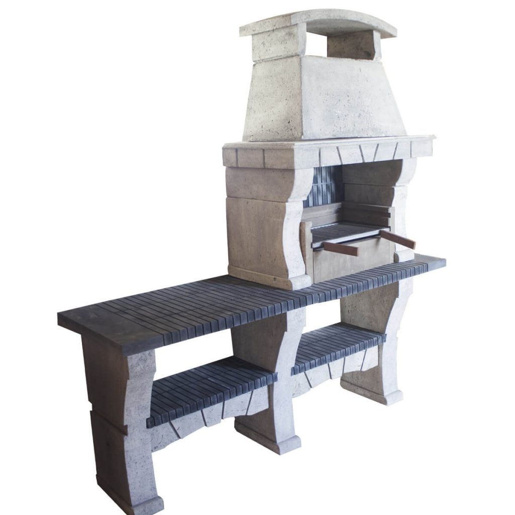 Barbecue Fixe En Pierre Naturelle BFPL12