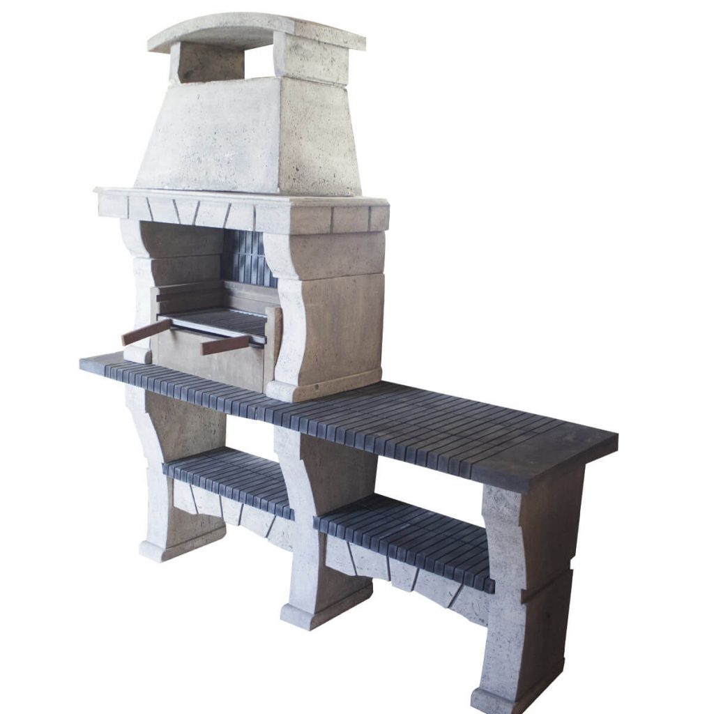 Barbecue Fixe En Pierre Naturelle BFPL12