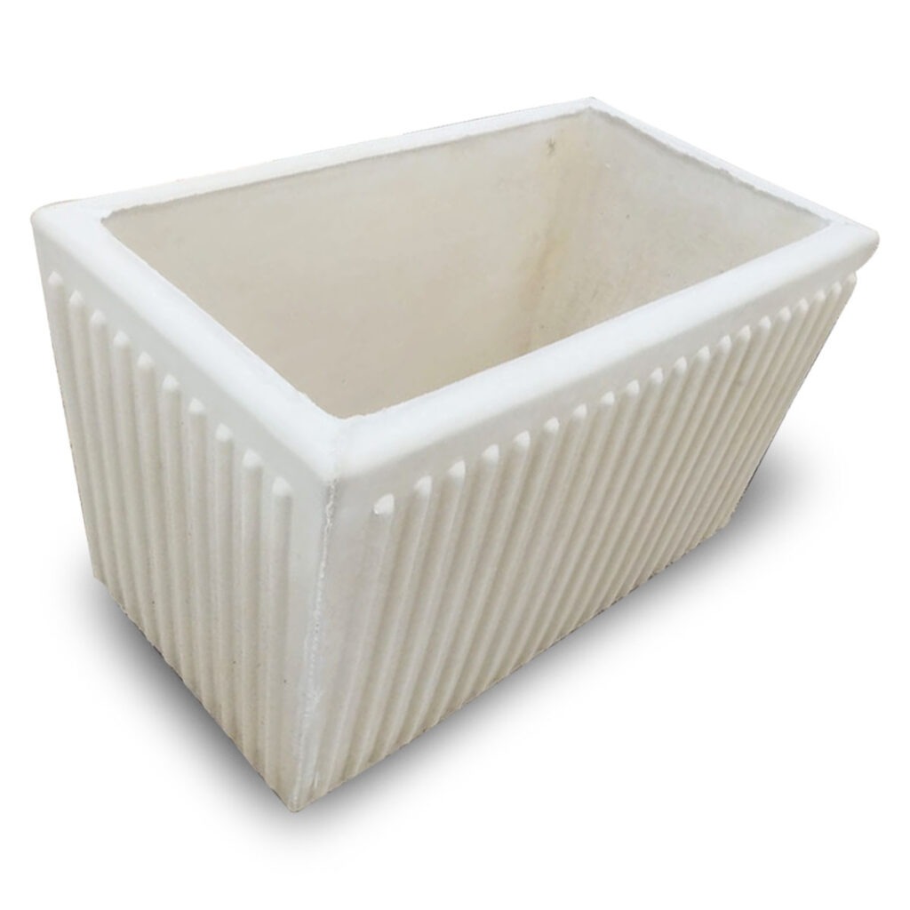 Grand Bac A Fleur Rectangulaire En Béton GB10