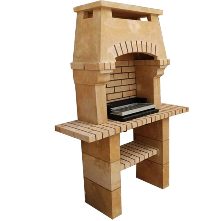 Barbecue Fixe Exterieur En Pierre Naturelle - BF17