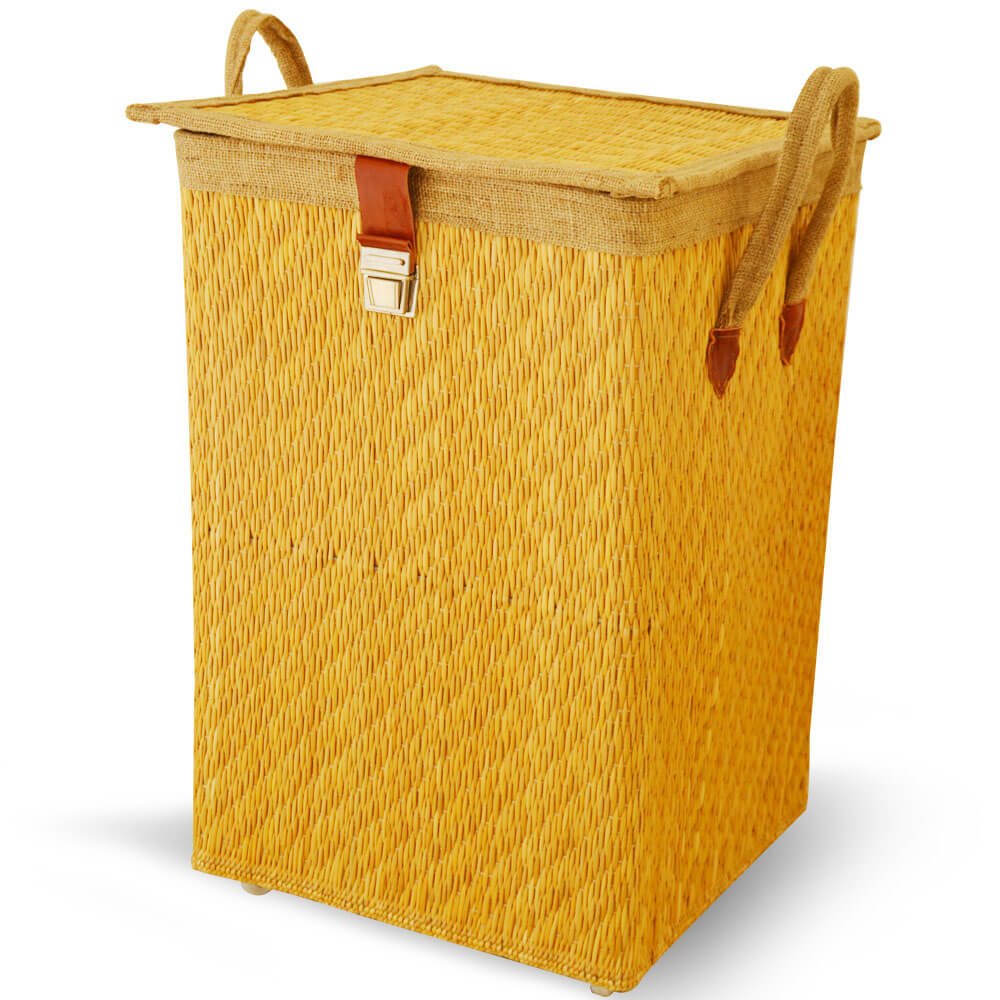 Panier De Rangement Xxl Carré Avec Des Roues | Miyado Cuisine