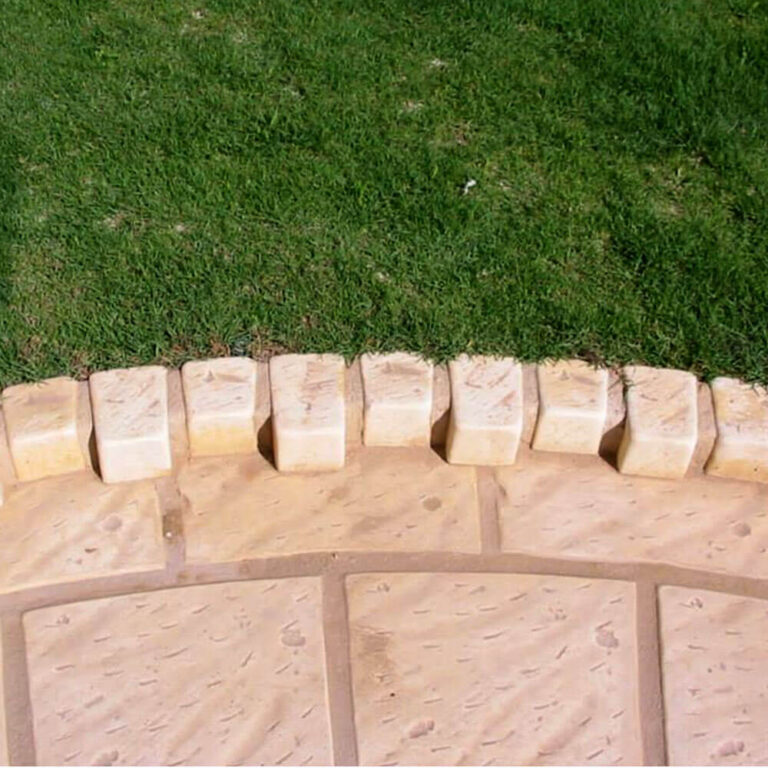 Bordure De Jardin En Béton Rustique BJ001