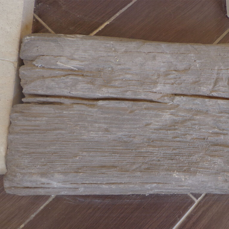 Pas Chinois En Béton Fibré Effet Bois (P05)